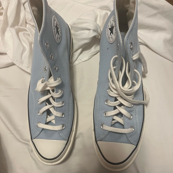Converse | Shoes | Converse Hi Light Blue | Poshmark